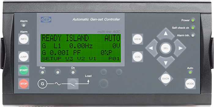 AGC Steam - Steam Turbine Controller
