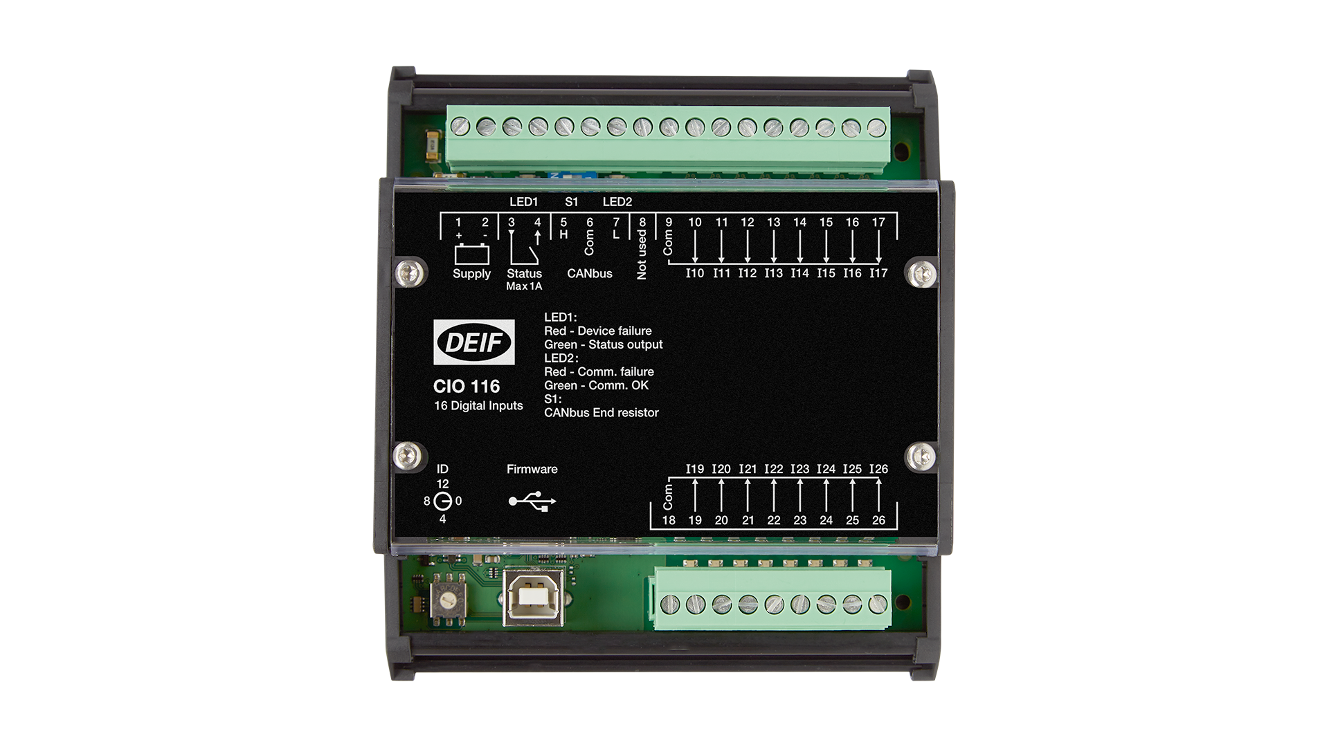 CIO 116 - CAN Bus-based I/O Module